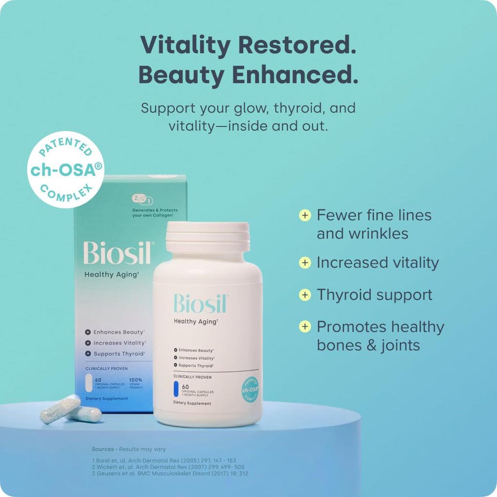 60 capsules for healthy skin