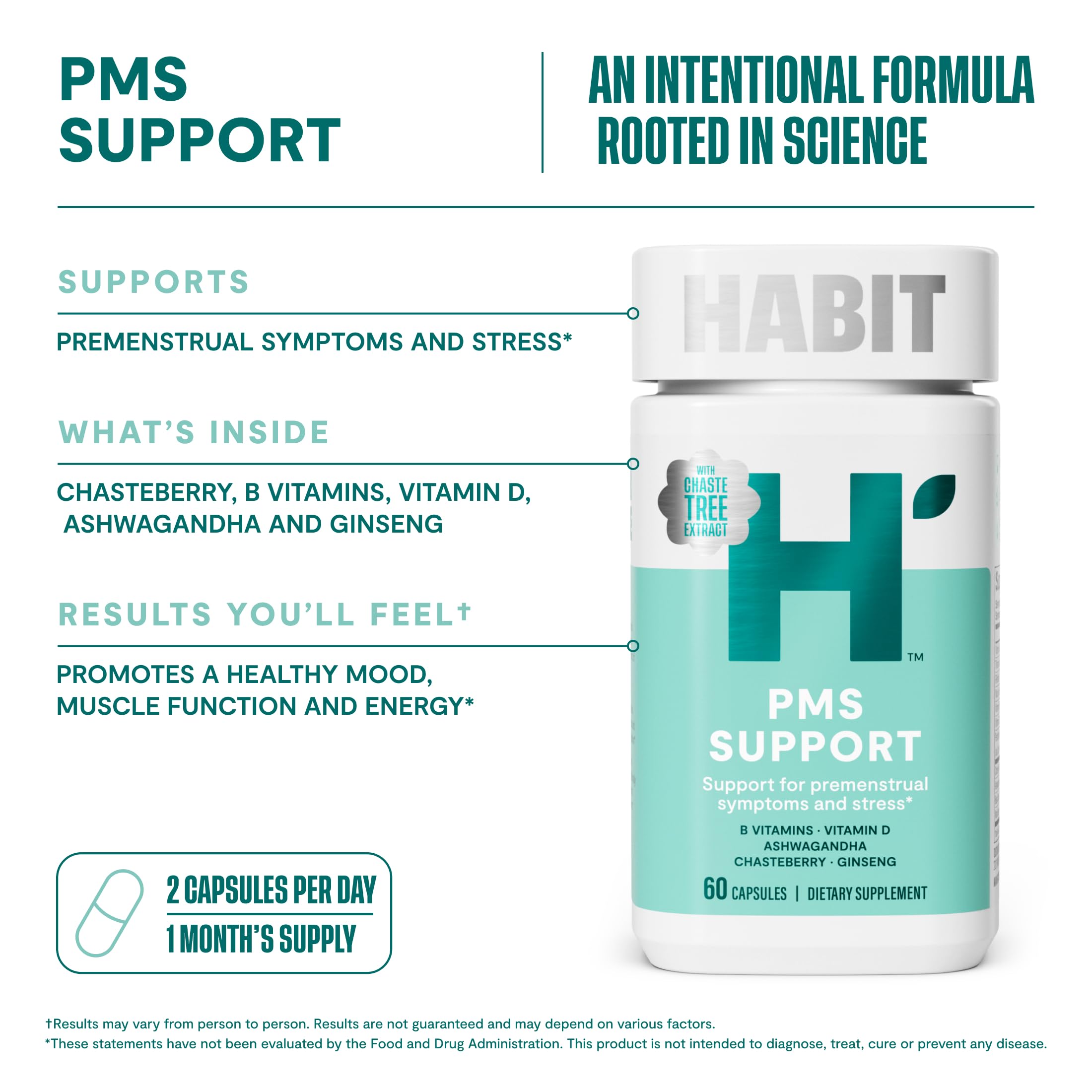 60 capsules for hormone health