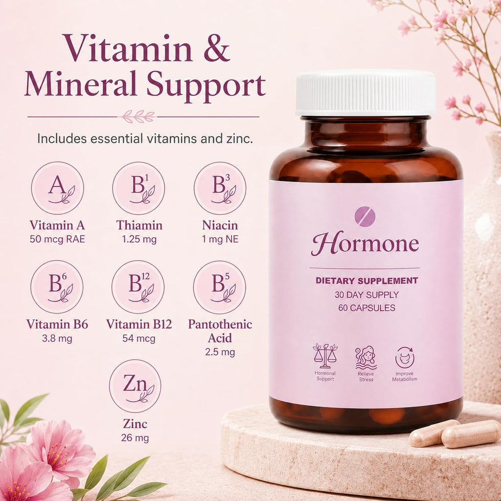 60 capsules for hormone regulation