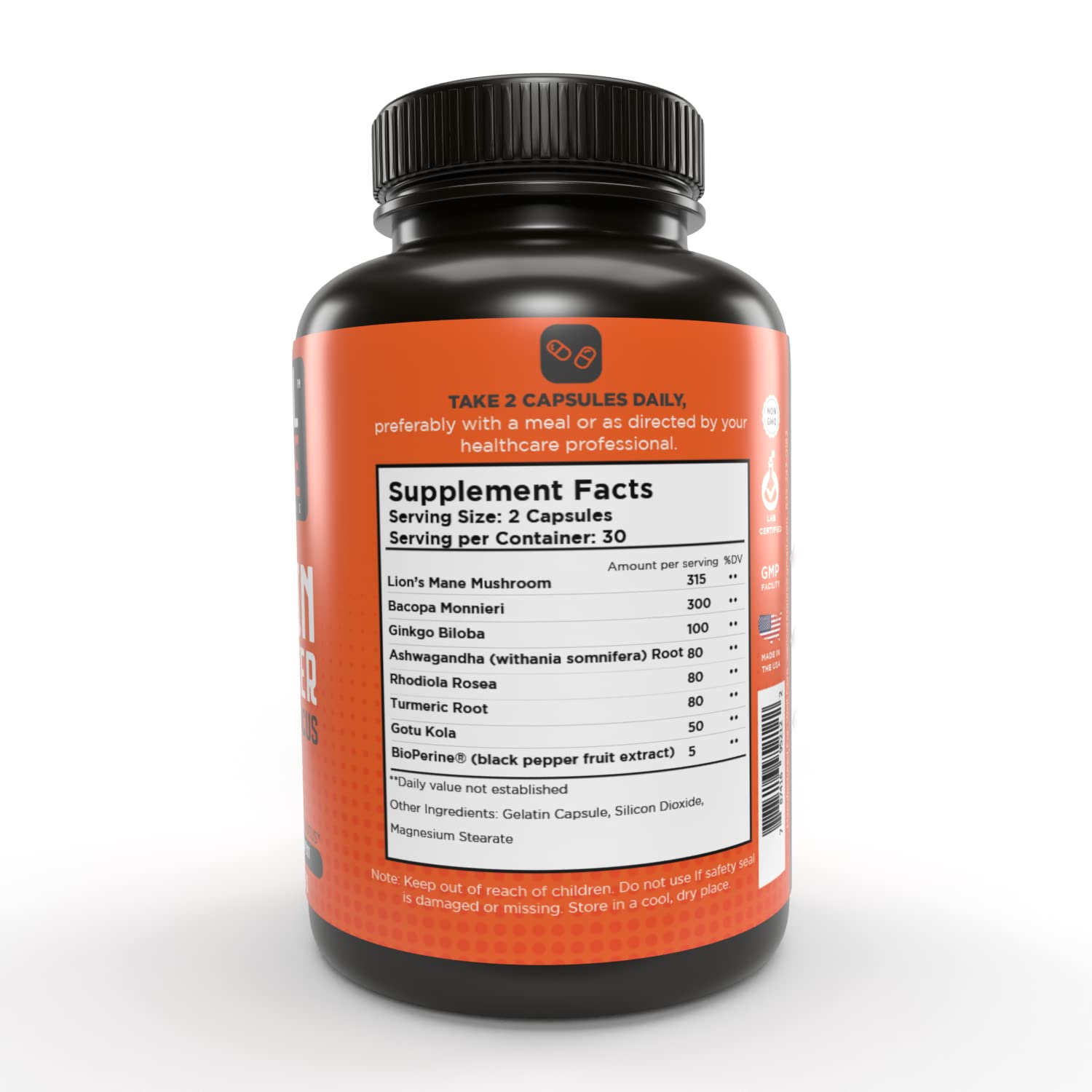 60 capsules for improved mental clarity