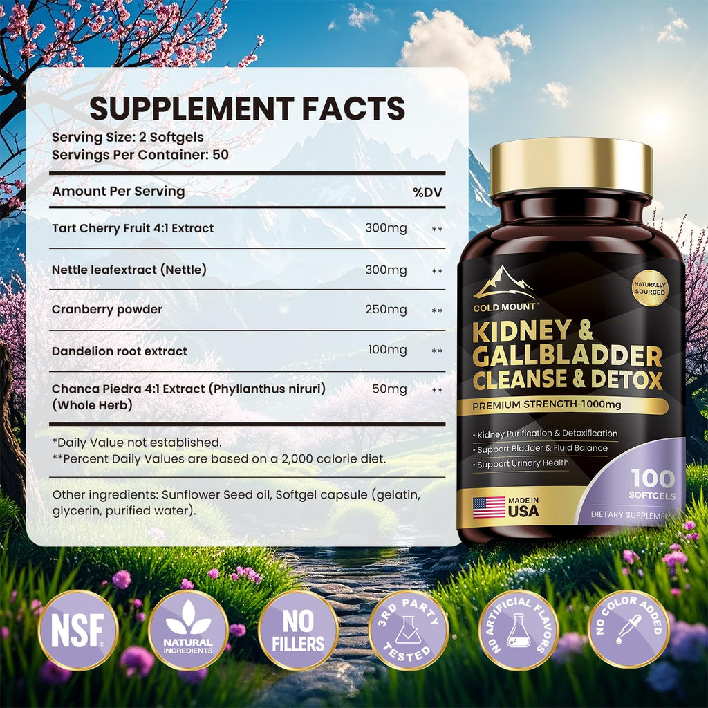 60 capsules for kidney detox