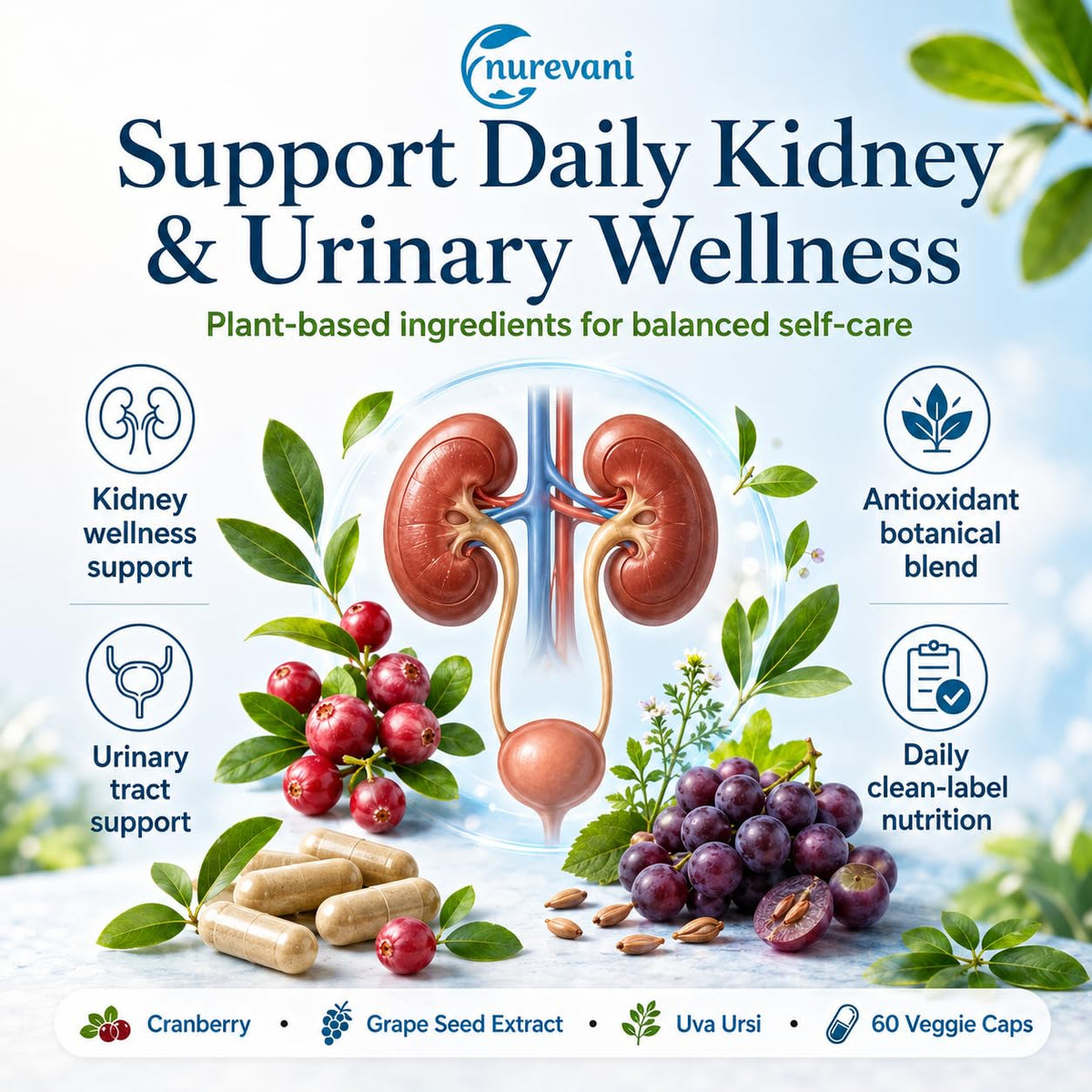 60 capsules for kidney health
