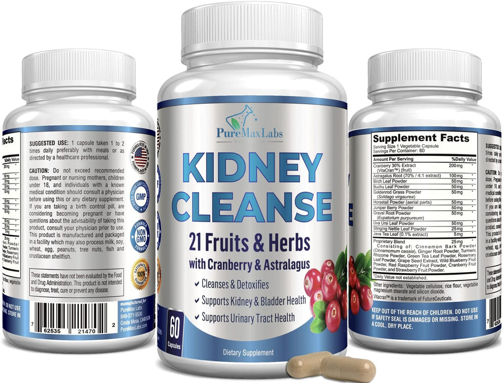 60 capsules for kidney wellness