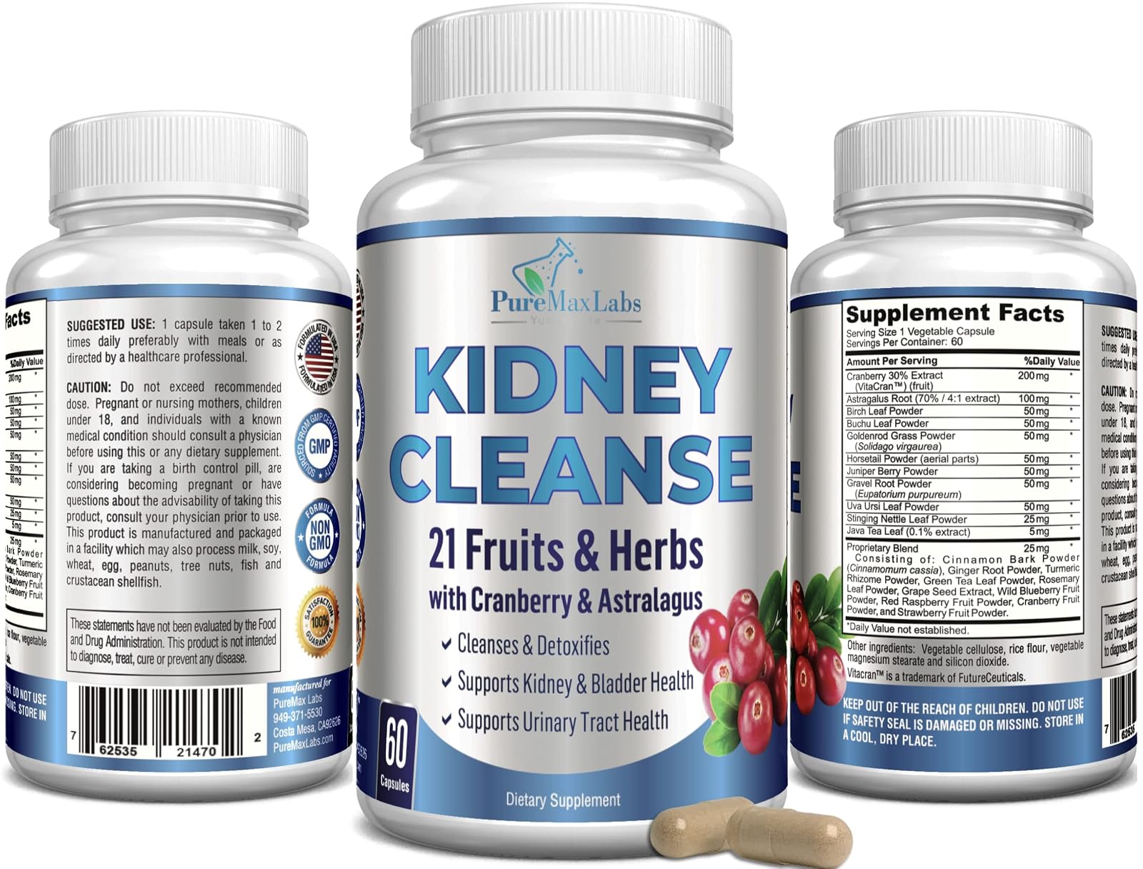 60 capsules for kidney wellness