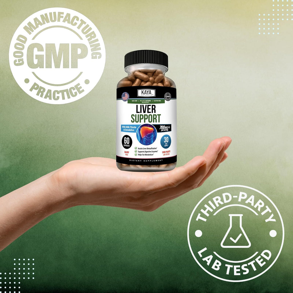 60 capsules for liver health
