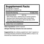 60 capsules for liver health