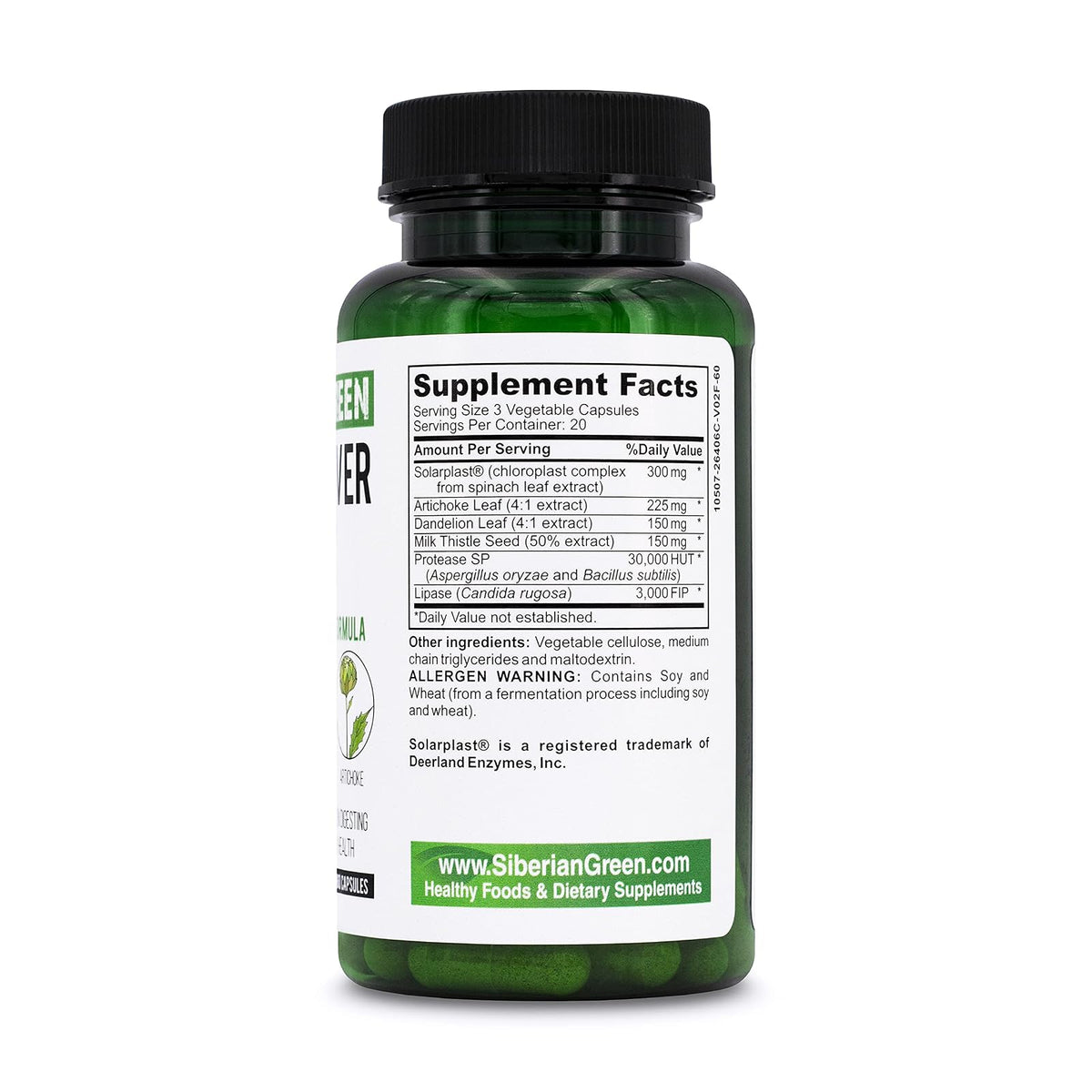 60 capsules for liver health