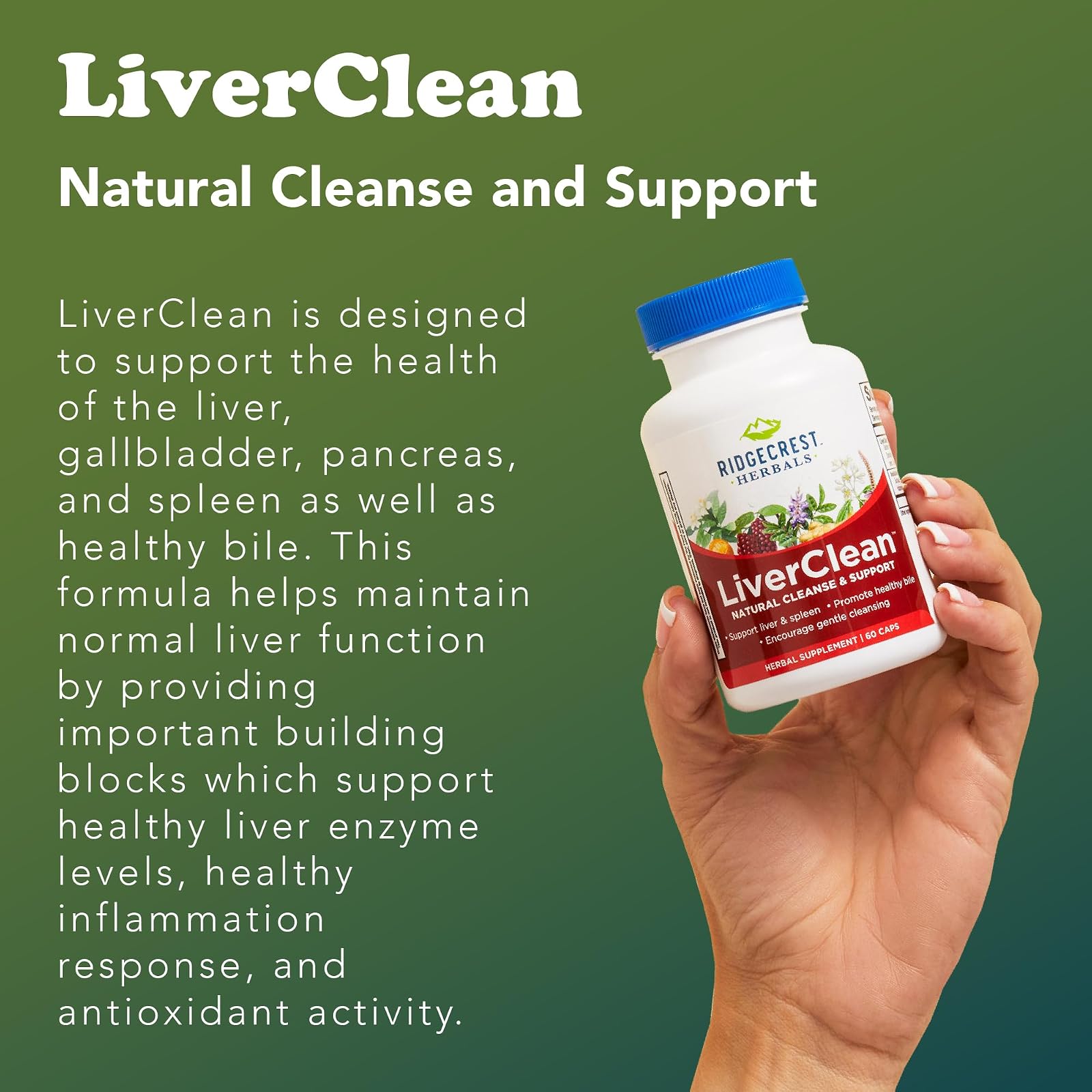 60 capsules for liver health