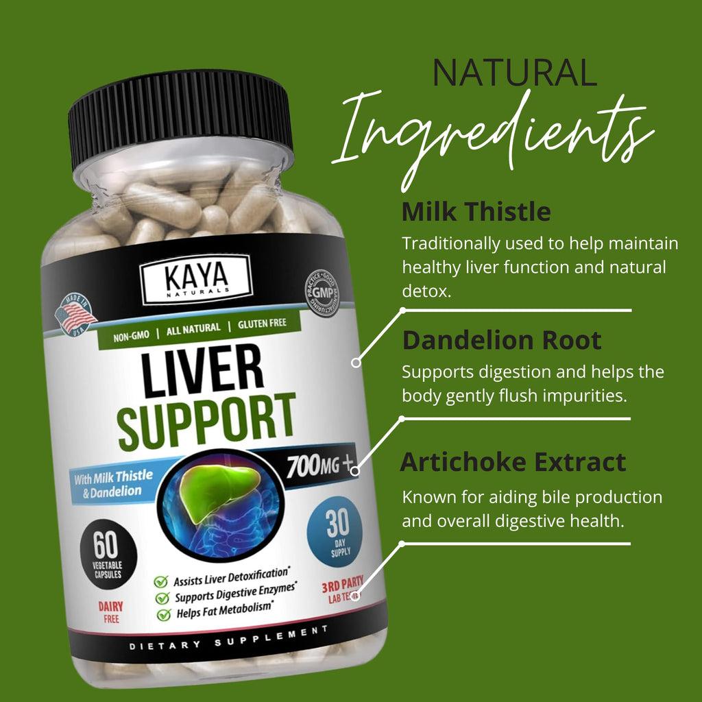 60 capsules for liver repair