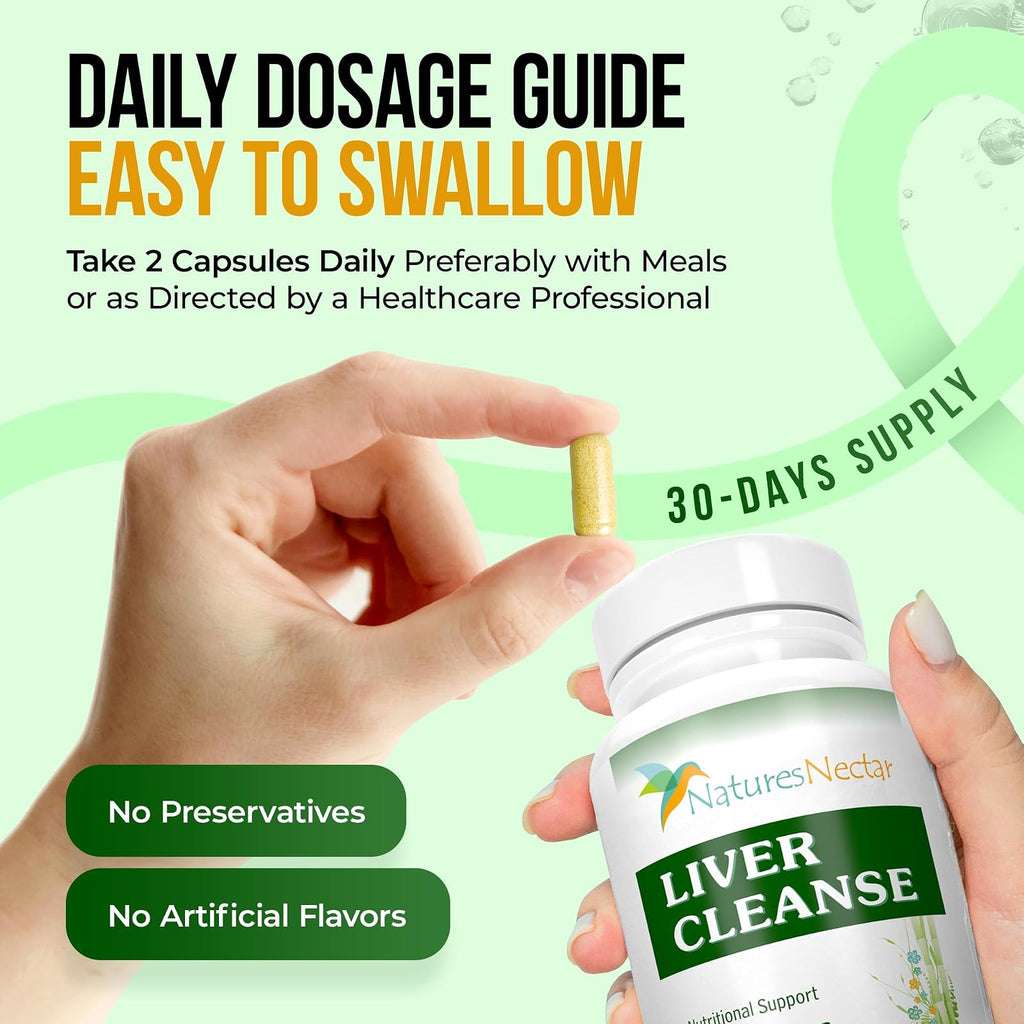 60 capsules for liver support
