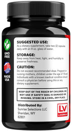 60 capsules for long-lasting supply