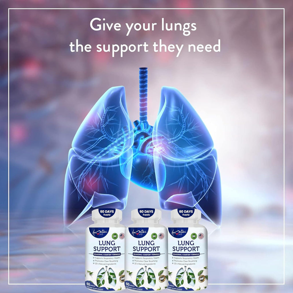 60 capsules for lung wellness