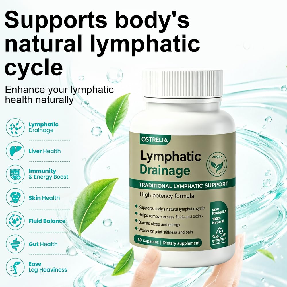 60 capsules for lymphatic wellness