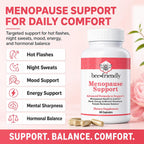 60 capsules for menopause symptom management