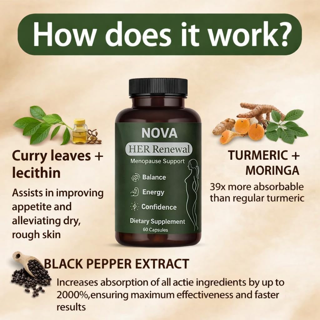 60 capsules for menopause symptom relief