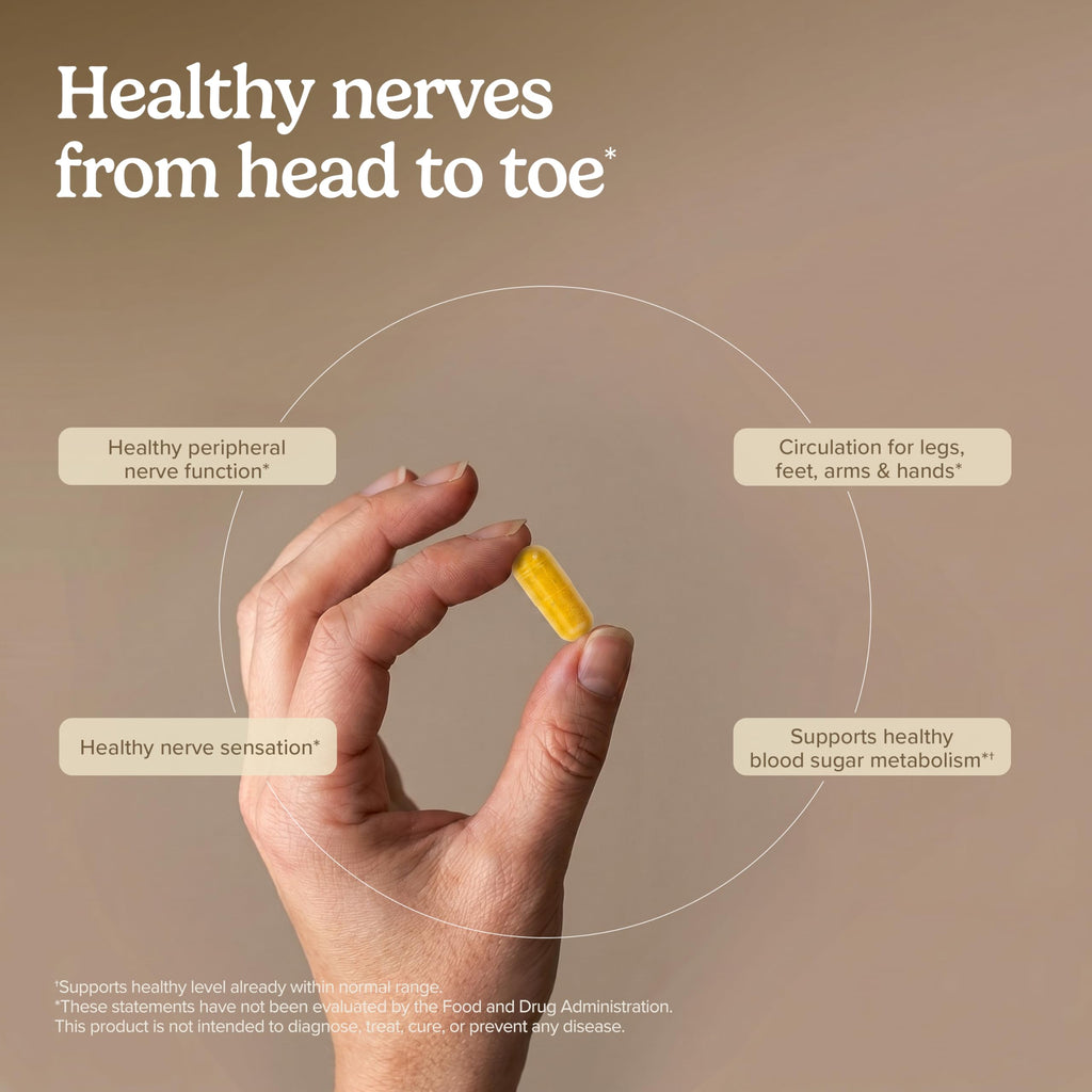 60 capsules for nerve health