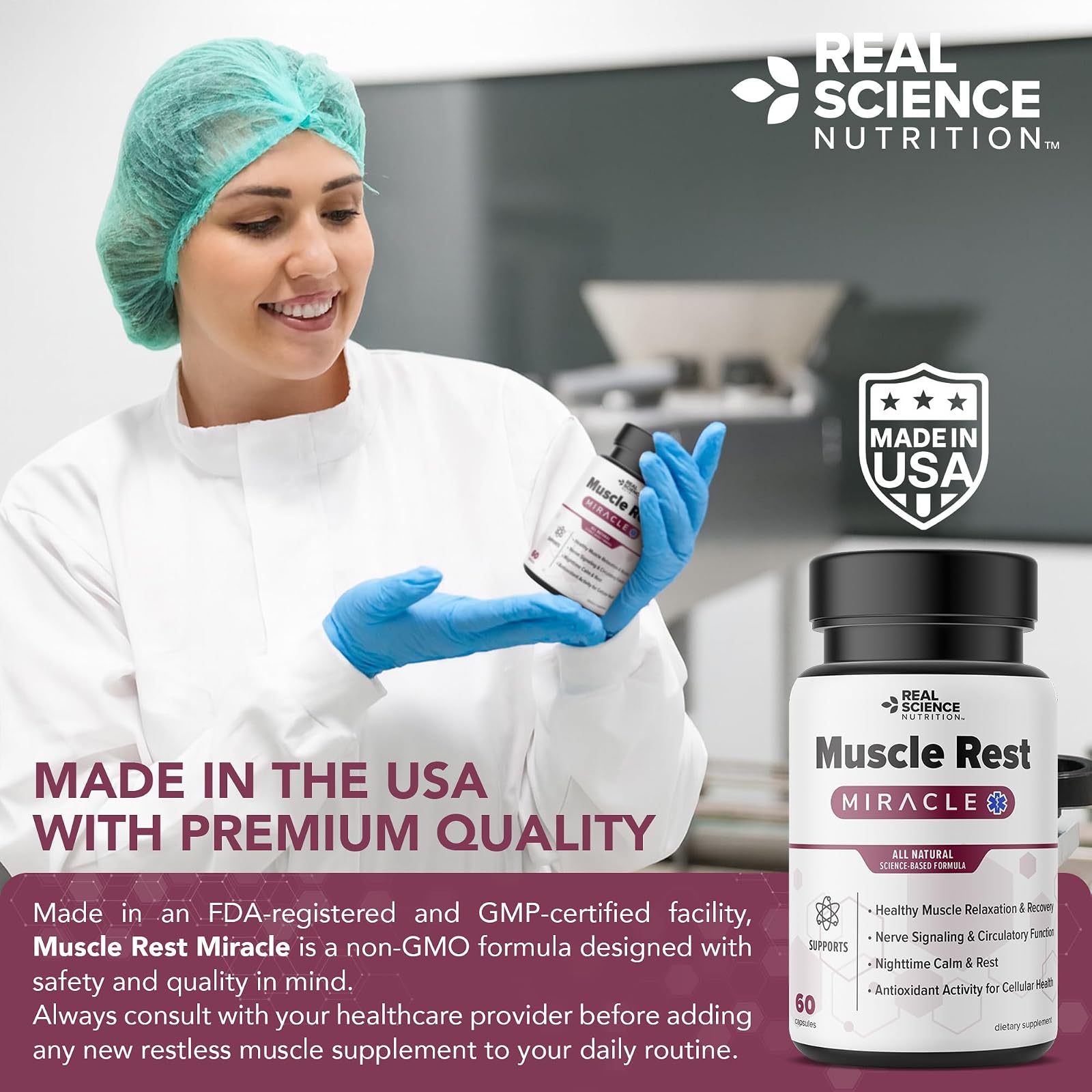 60 capsules for optimal recovery