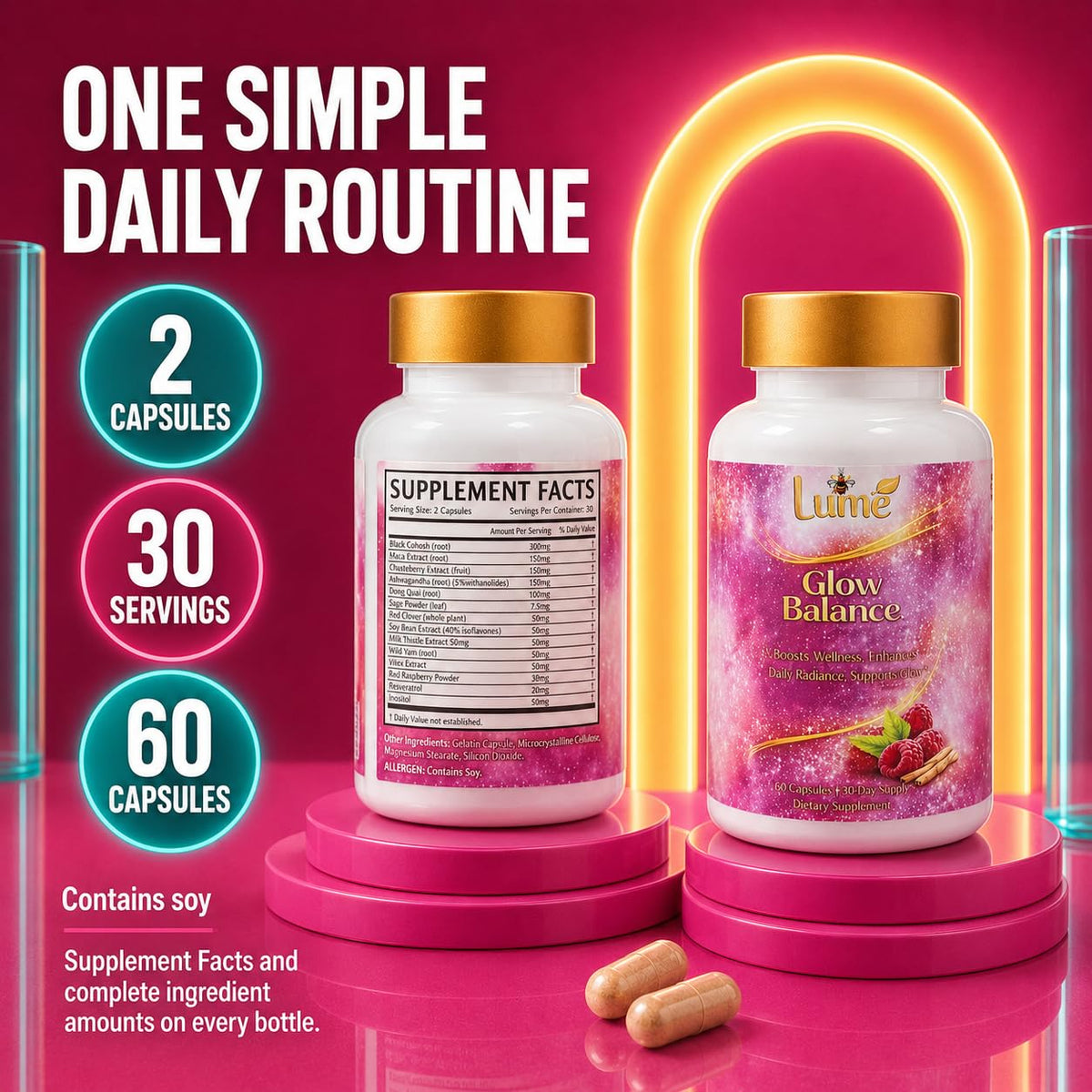 60 capsules for women's health