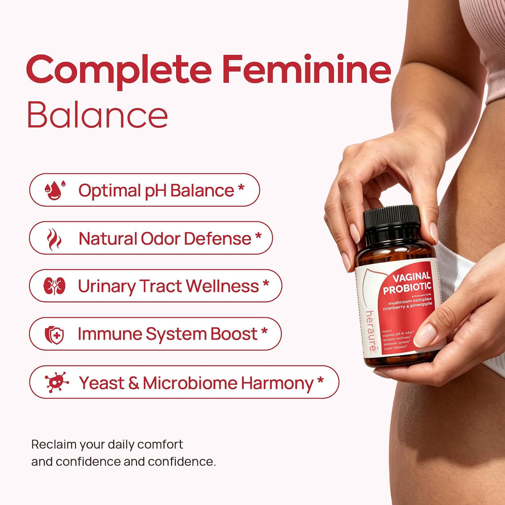 60 capsules for yeast balance support