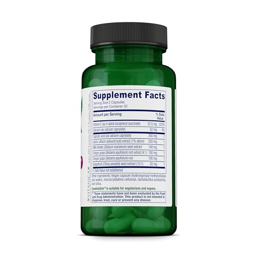 60 capsules for yeast infection relief