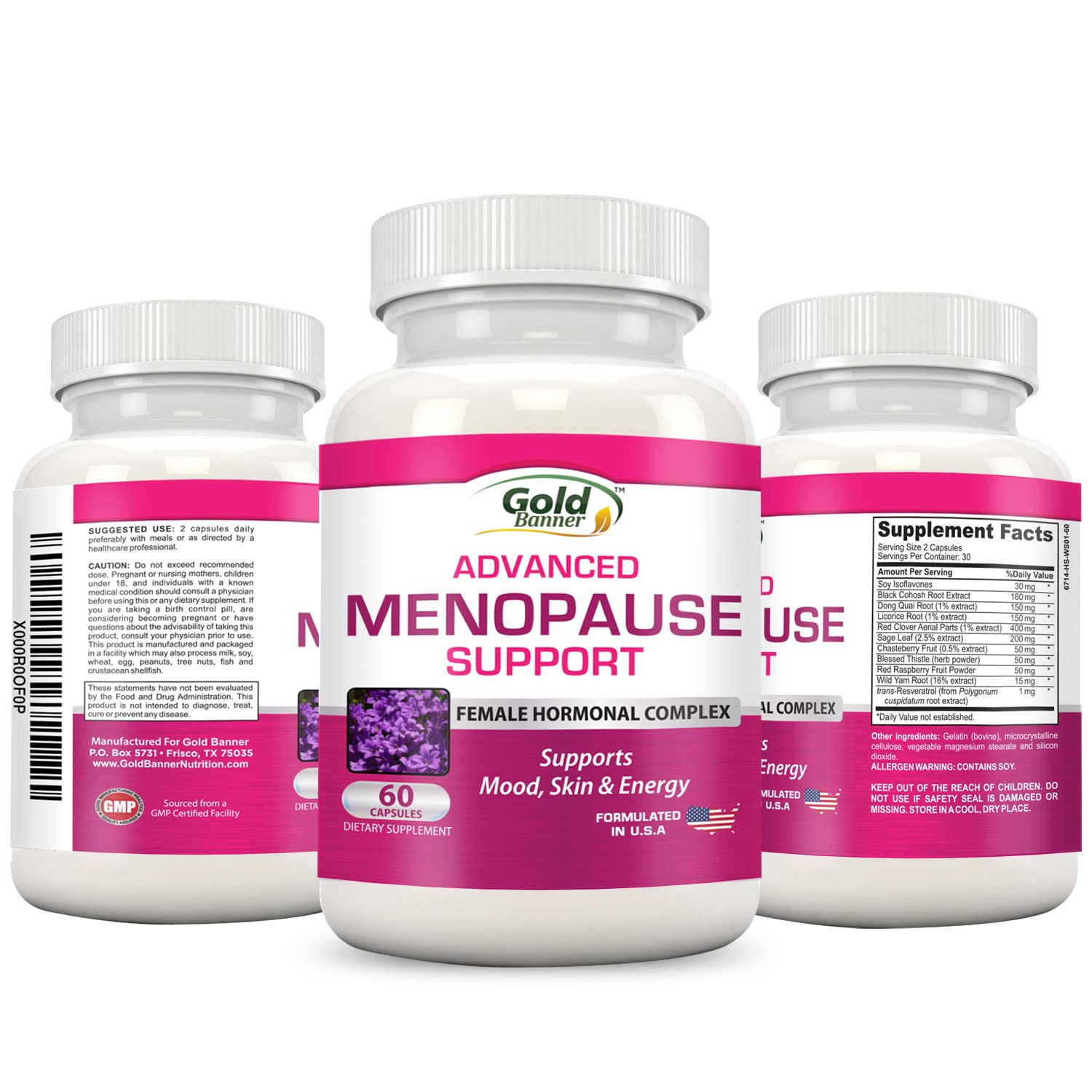 60 capsules menopause support multivitamin