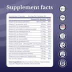 60 capsules multivitamin for energy