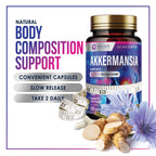 60 capsules of Akkermansia probiotics