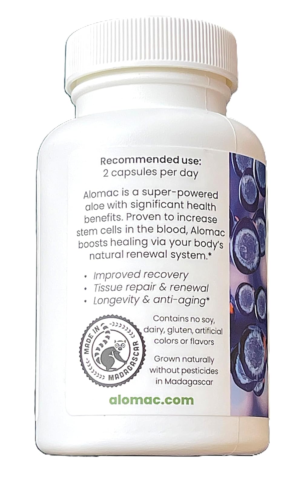 60 capsules of Aloe macroclada