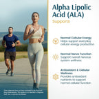 60 capsules of alpha lipoic acid