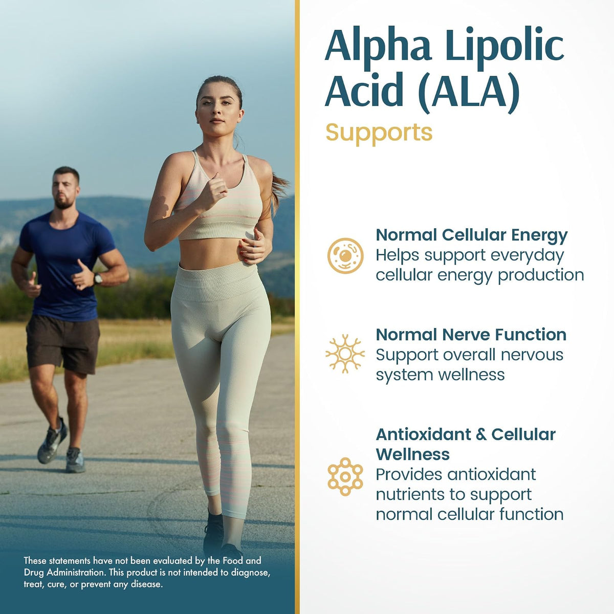 60 capsules of alpha lipoic acid