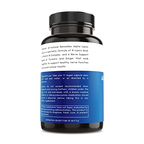 60 capsules of alpha lipoic acid