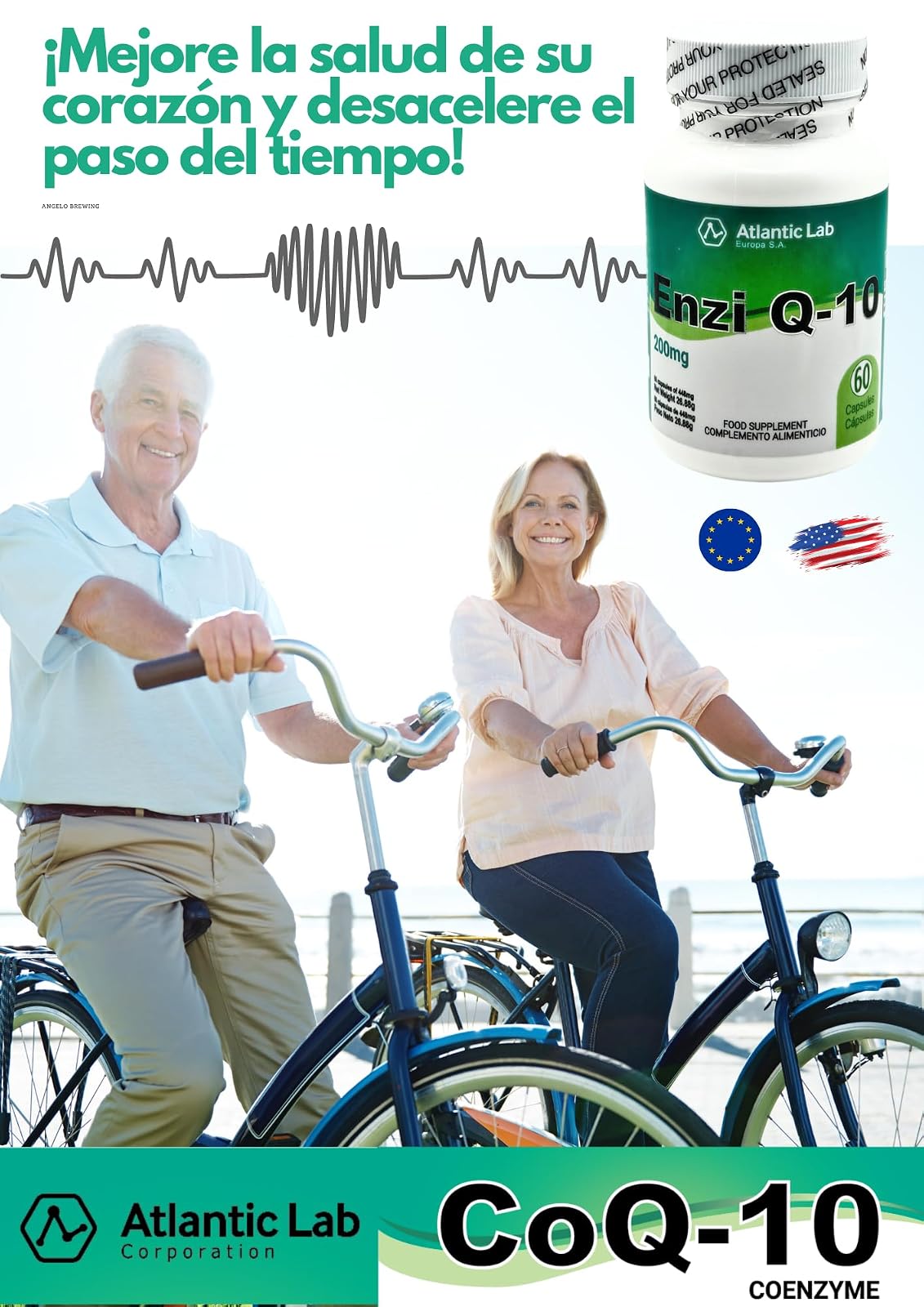 60 capsules of antioxidant CoQ10