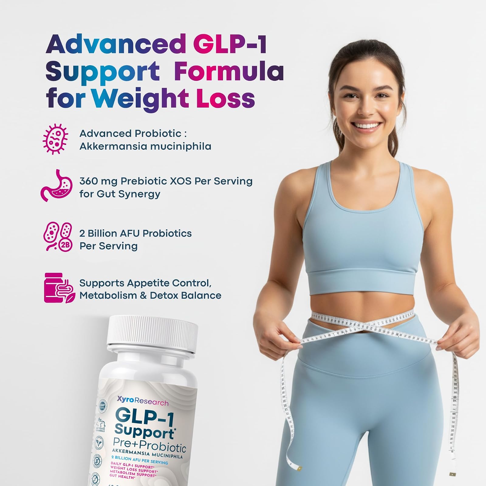 60 capsules of appetite support supplement