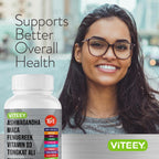 60 capsules of ashwagandha for daily wellness