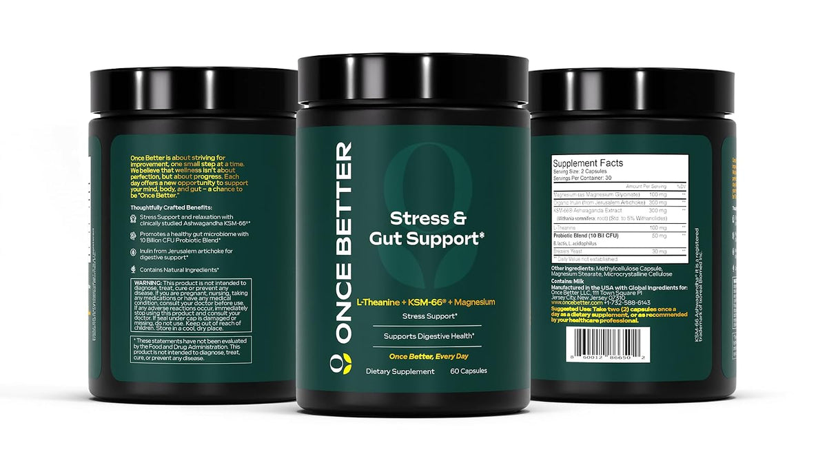 60 capsules of ashwagandha for vitality
