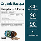 60 capsules of Bacopa Monnieri extract