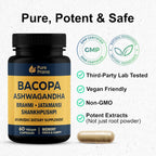 60 capsules of Bacopa Monnieri extract