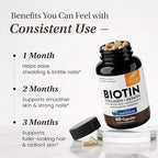 60 capsules of biotin for wellness