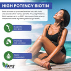 60 capsules of biotin supplement