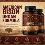 60 capsules of bison multivitamins