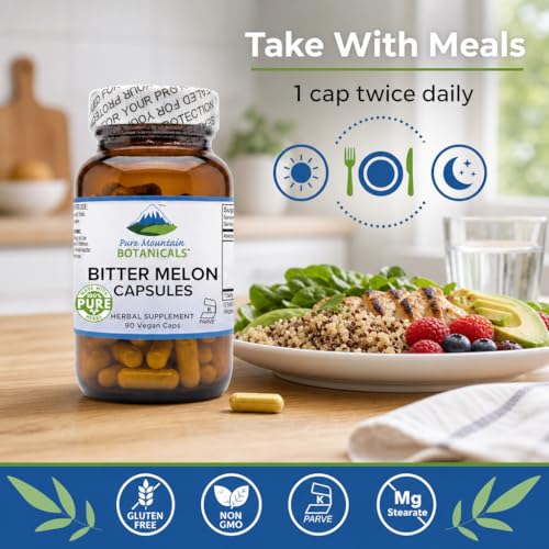 60 capsules of Bitter Melon extract