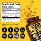 60 capsules of black seed oil