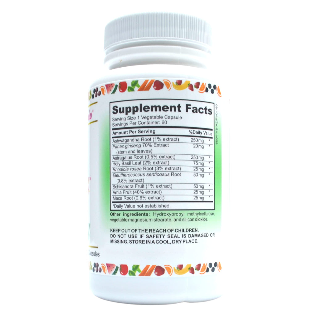 60 capsules of blended vitamin & mineral supplements