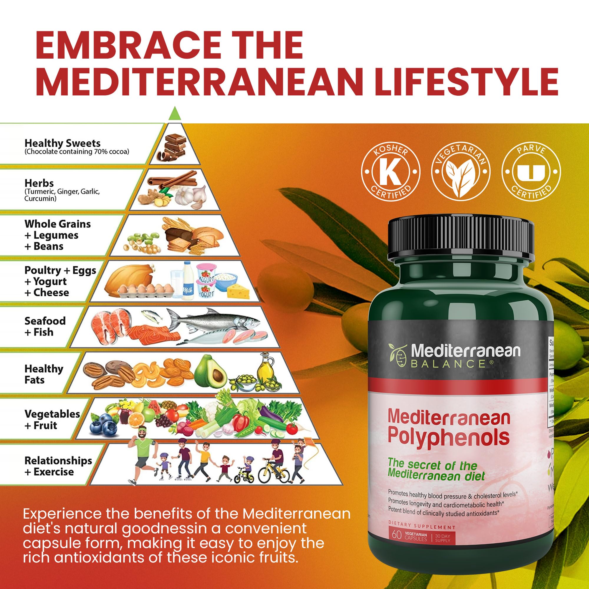 60 capsules of blended vitamins and minerals