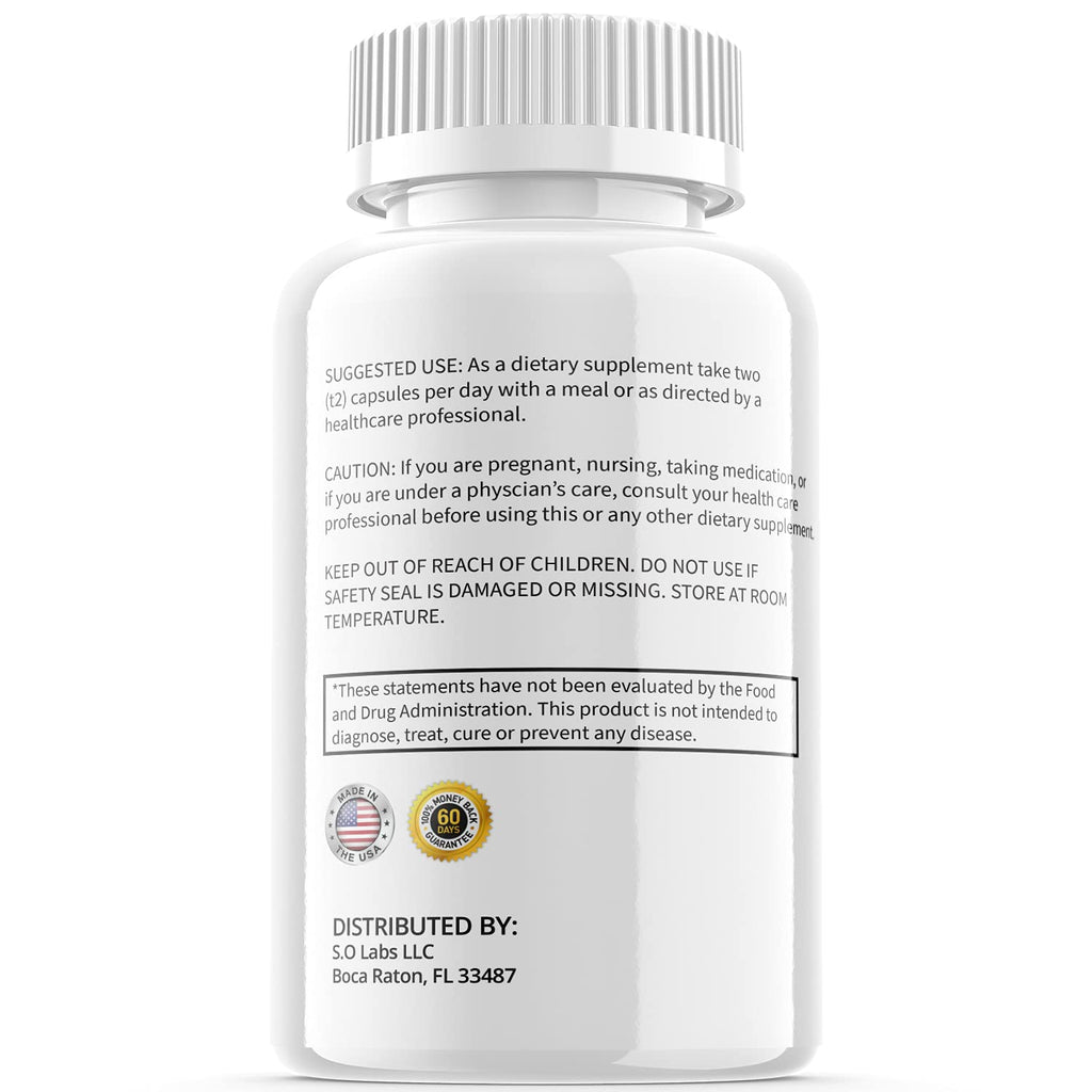 60 capsules of blended vitamins and minerals