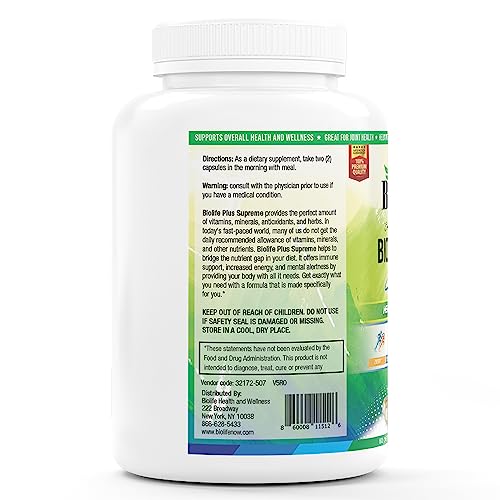 60 capsules of blended vitamins