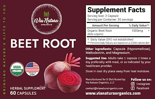 60 capsules of blended vitamins