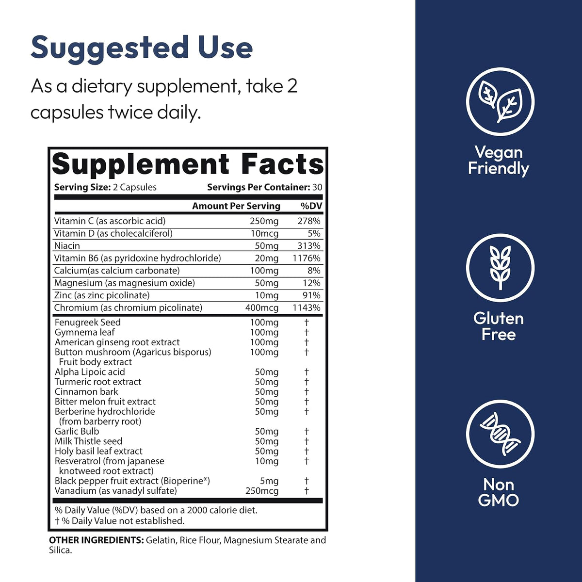 60 capsules of Blood Balance Max multivitamins