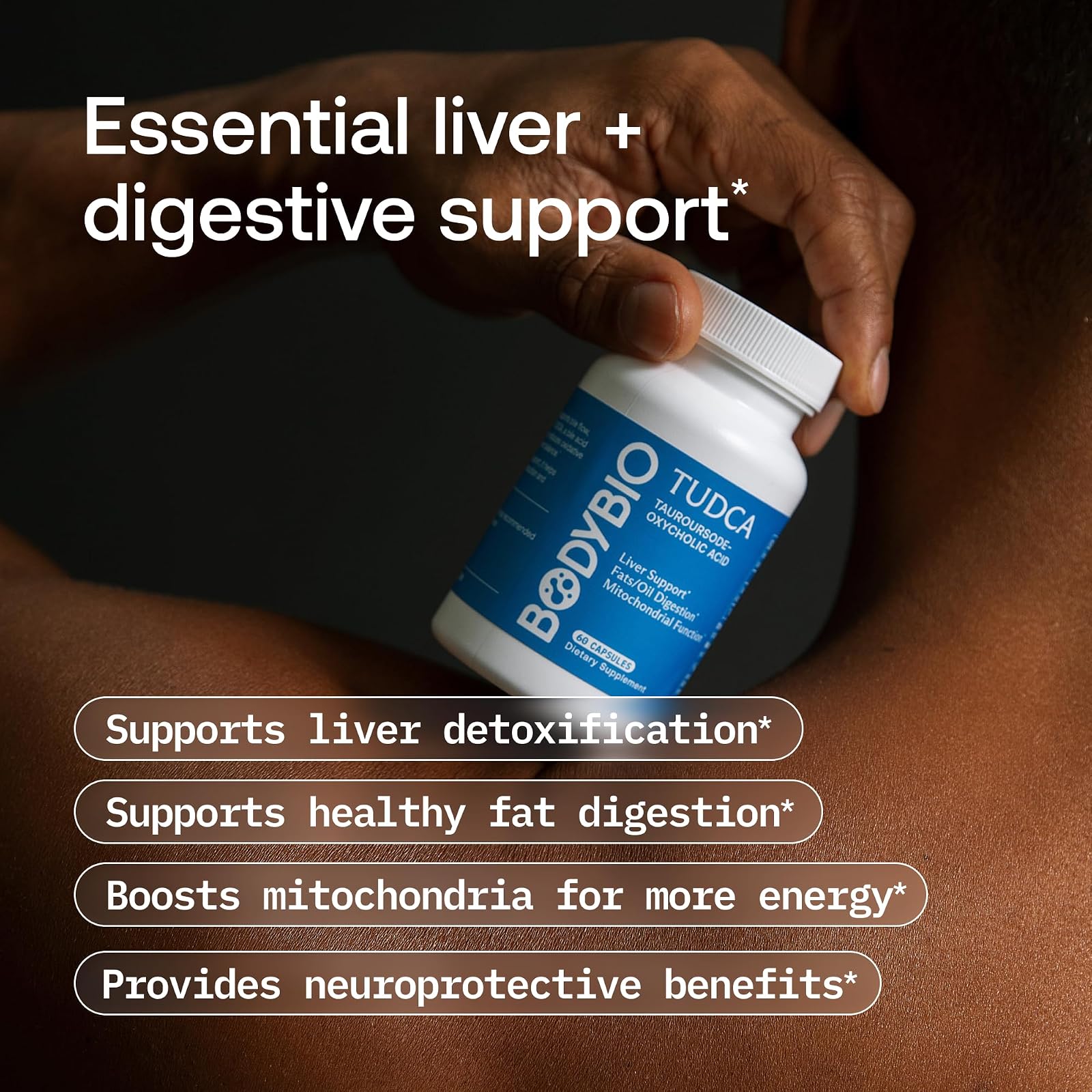 60 capsules of BodyBio TUDCA
