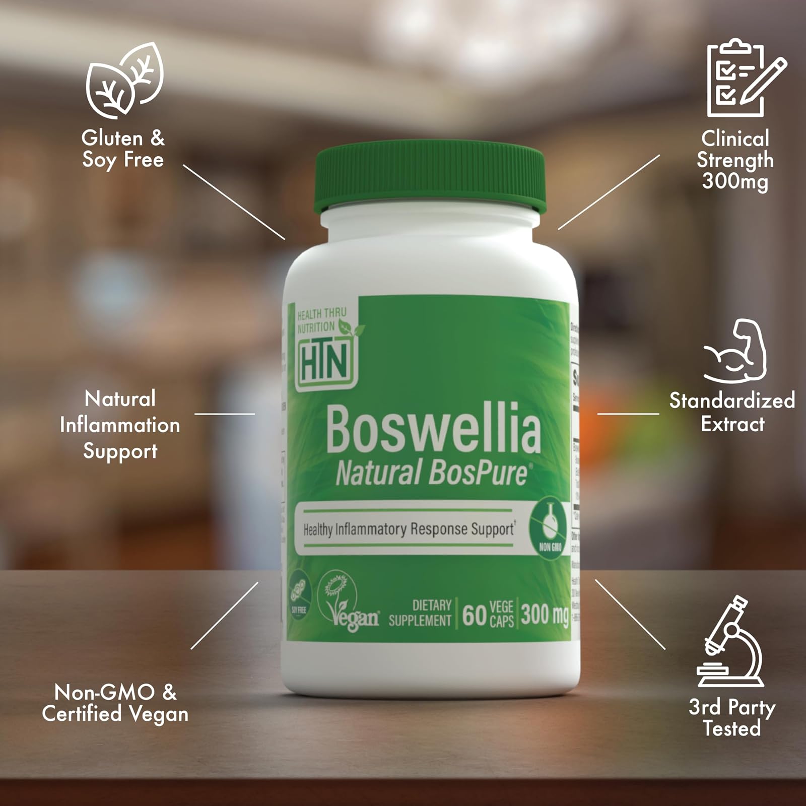 60 capsules of Boswellia extract